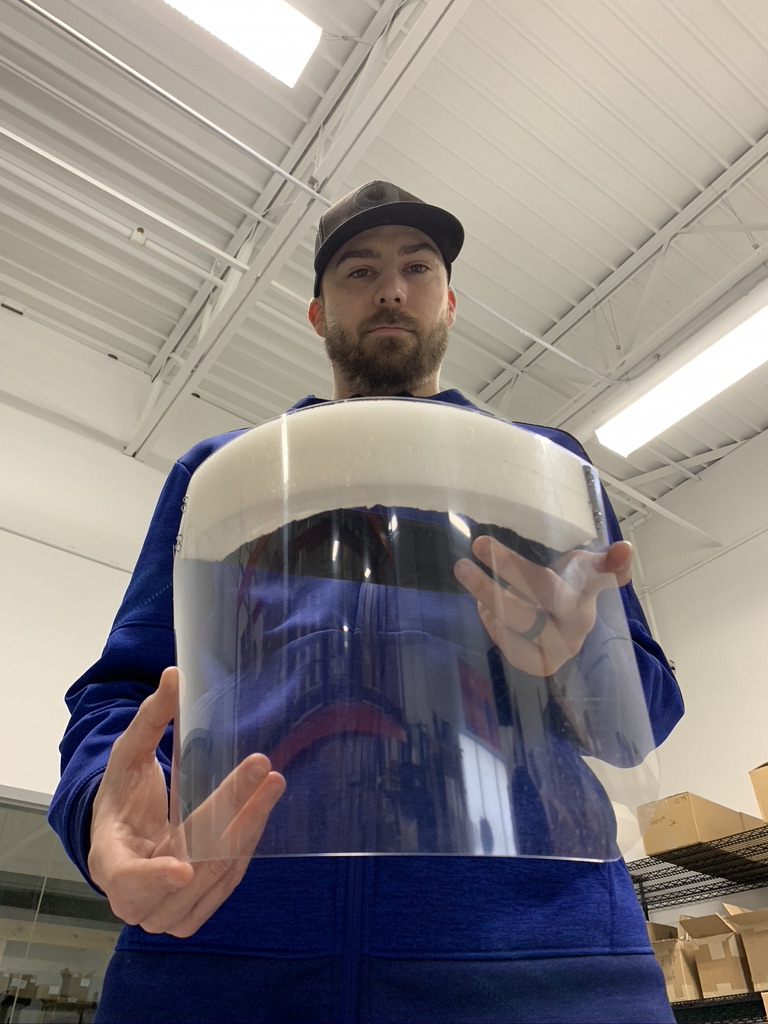 Tragedy and Triumph-Sometimes Just a Face Shield Apart